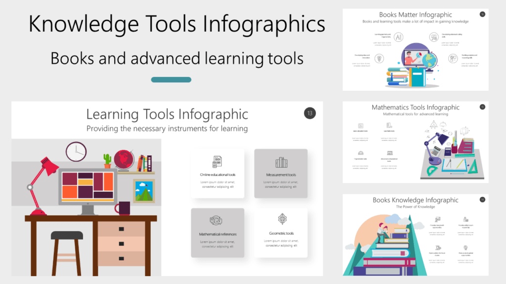 Knowledge Infographic PowerPoint Template