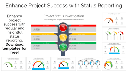 Project Status Reporting Infographics: Visualize Project Progress ...