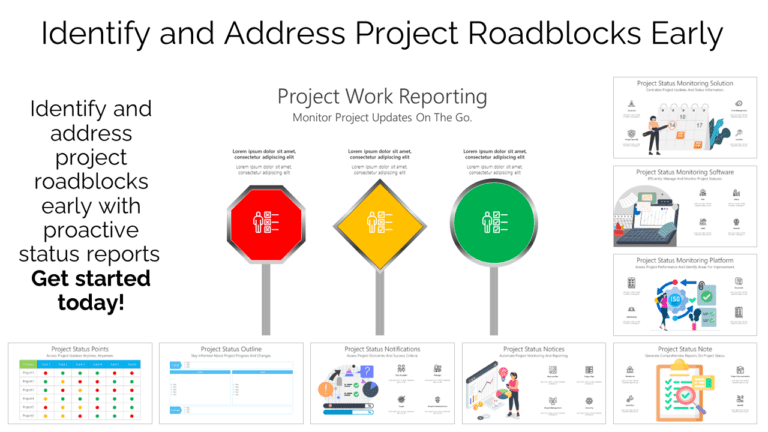 Project Status Reporting Infographics: Visualize Project Progress ...
