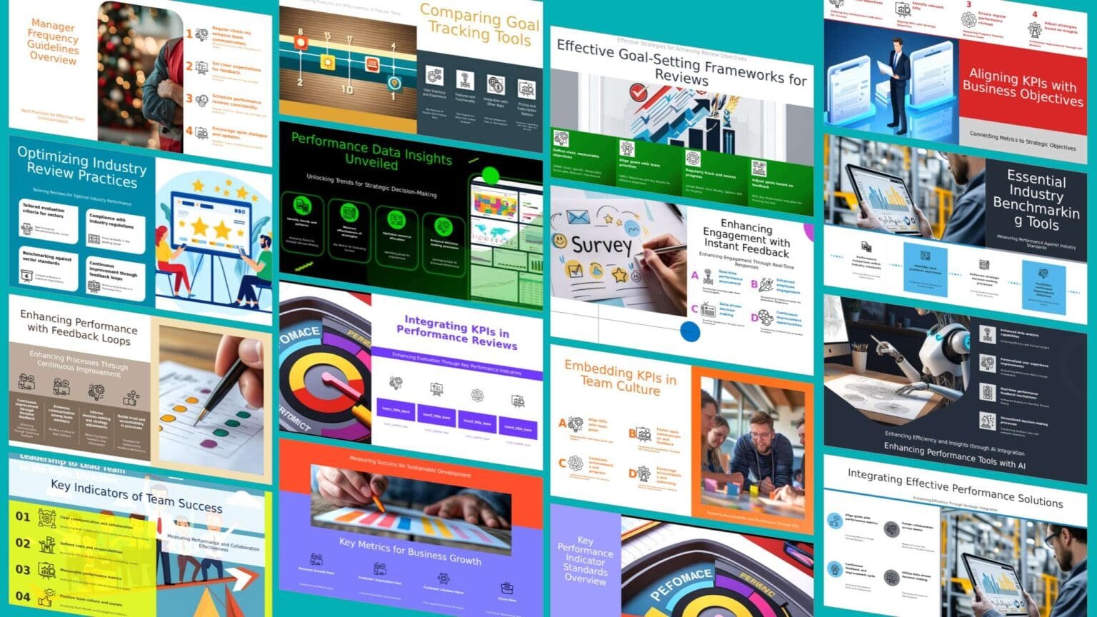 Key Performance Presentation Templates Engaging & Modern PowerPoint Designs