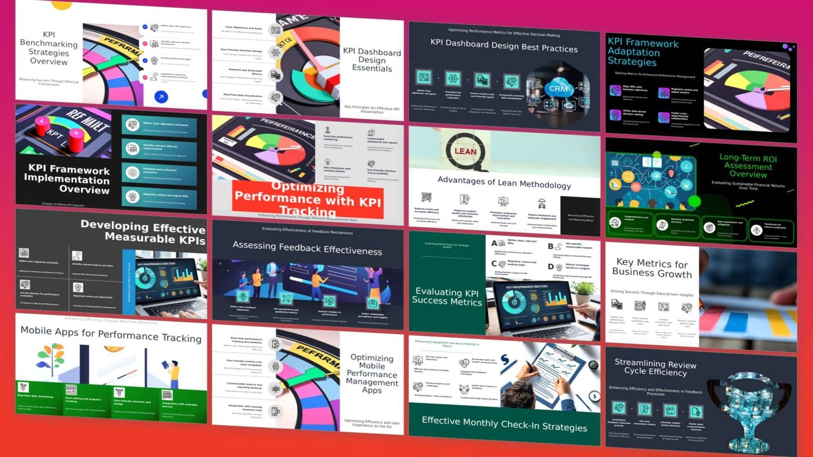Key Performance Presentation Templates Engaging & Modern PowerPoint Designs