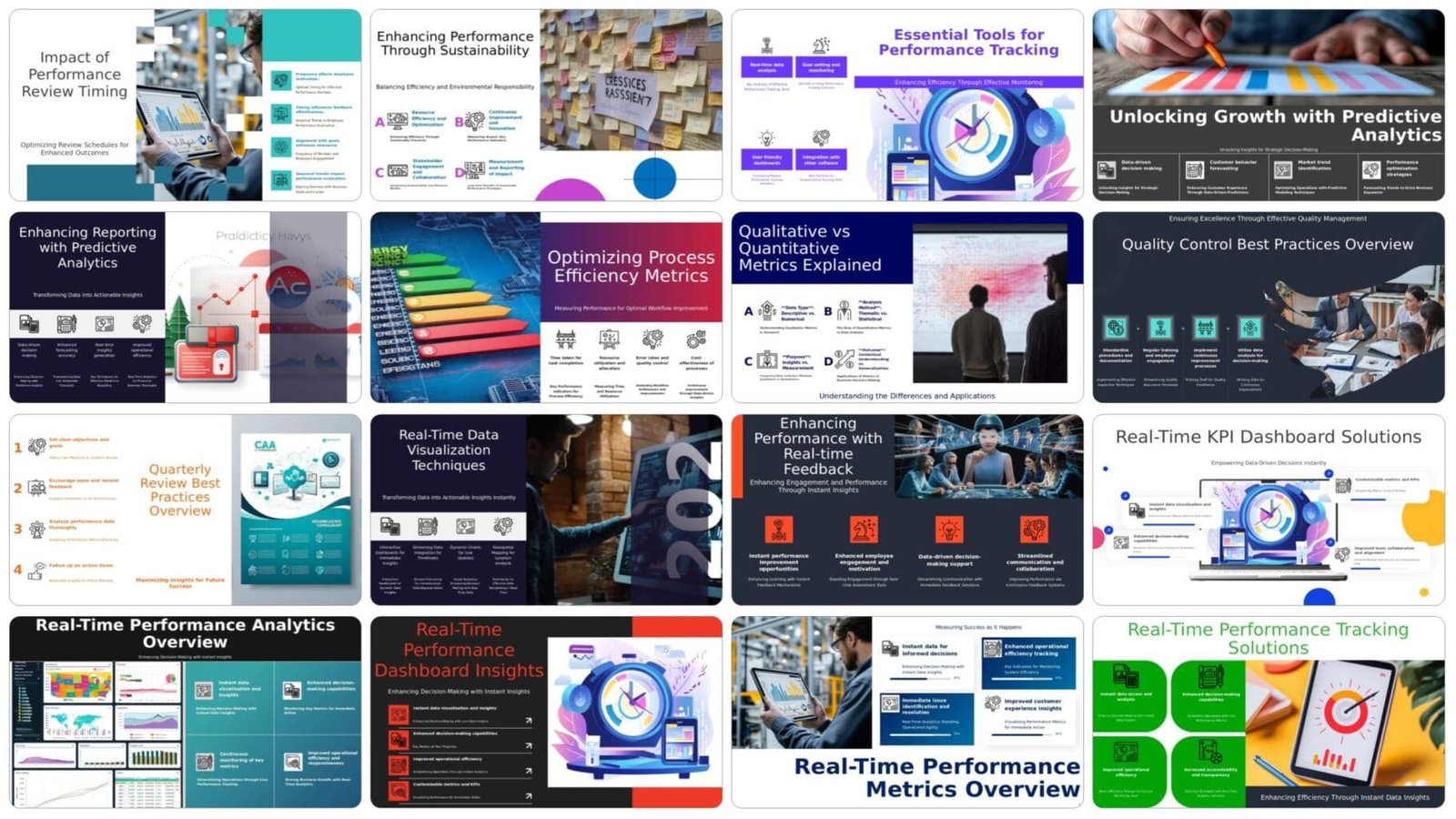 Key Performance Presentation Templates Engaging & Modern PowerPoint Designs