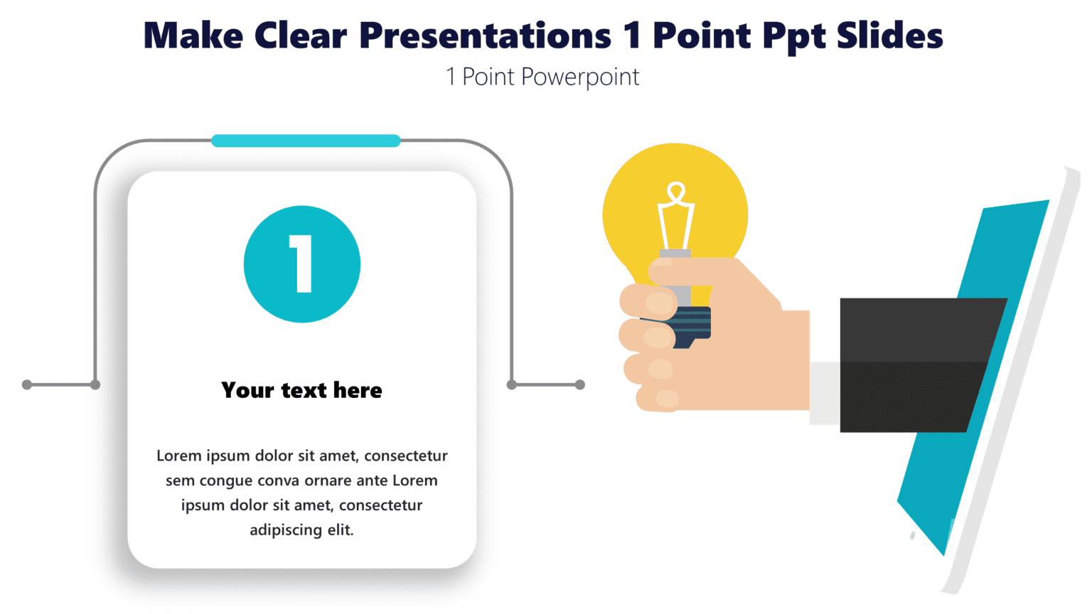Exclusive Make Clear Presentations 1 Point Ppt Slides - Professional ...
