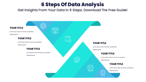 Premium 6 Steps Of Data Analysis - Professional PowerPoint Infographic ...